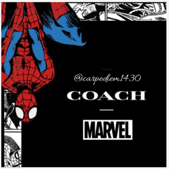 Coach | Accessories | Coach Marvel Spider Man Bear Bag Charm | Poshmark